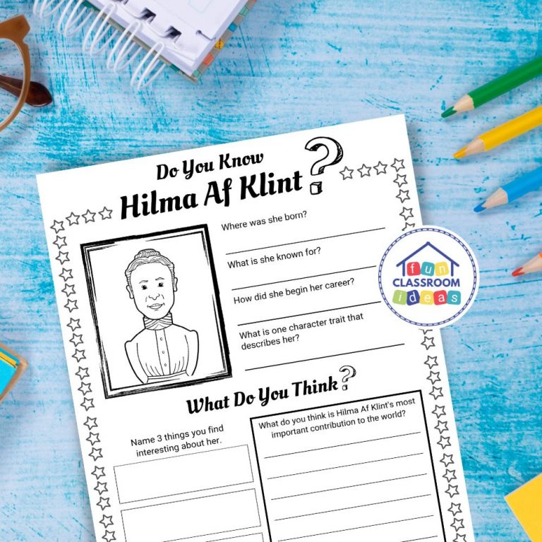 Free Hilma Af Klint Worksheet - Level-Up Your Worksheets