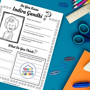 Free Indira Gandhi Worksheet - Level-Up Your Worksheets