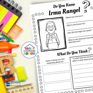 Free Irma Rangel Worksheet - Level-Up Your Worksheets