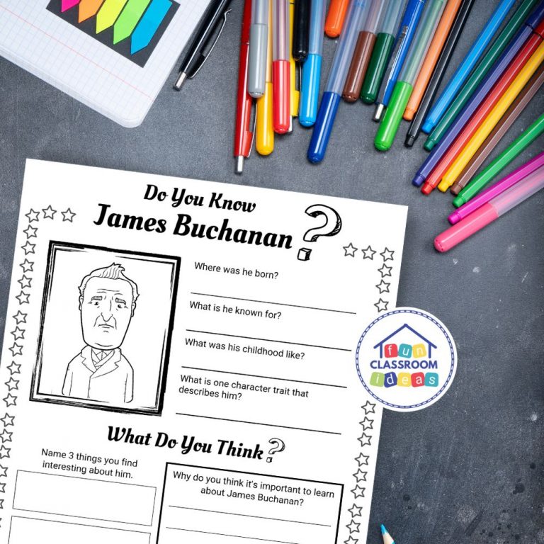 Free James Buchanan Worksheet - Level-Up Your Worksheets