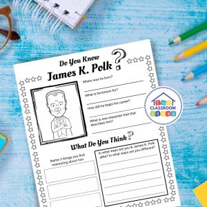 Free James K. Polk Worksheet - Level-Up Your Worksheets