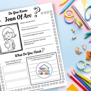 Free Joan Of Arc Worksheet - Level-Up Your Worksheets
