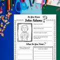 Free John Adams Worksheet - Level-Up Your Worksheets