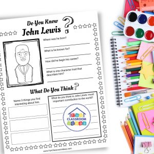Free John Lewis Worksheet - Level-Up Your Worksheets