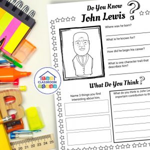 Free John Lewis Worksheet - Level-Up Your Worksheets