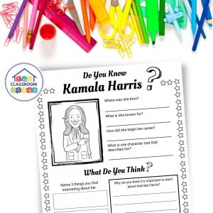 Free Kamala Harris Worksheet - Level-Up Your Worksheets