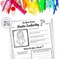 Free Katie Ledecky Worksheet - Level-Up Your Worksheets