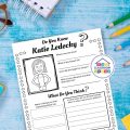 Free Katie Ledecky Worksheet - Level-Up Your Worksheets