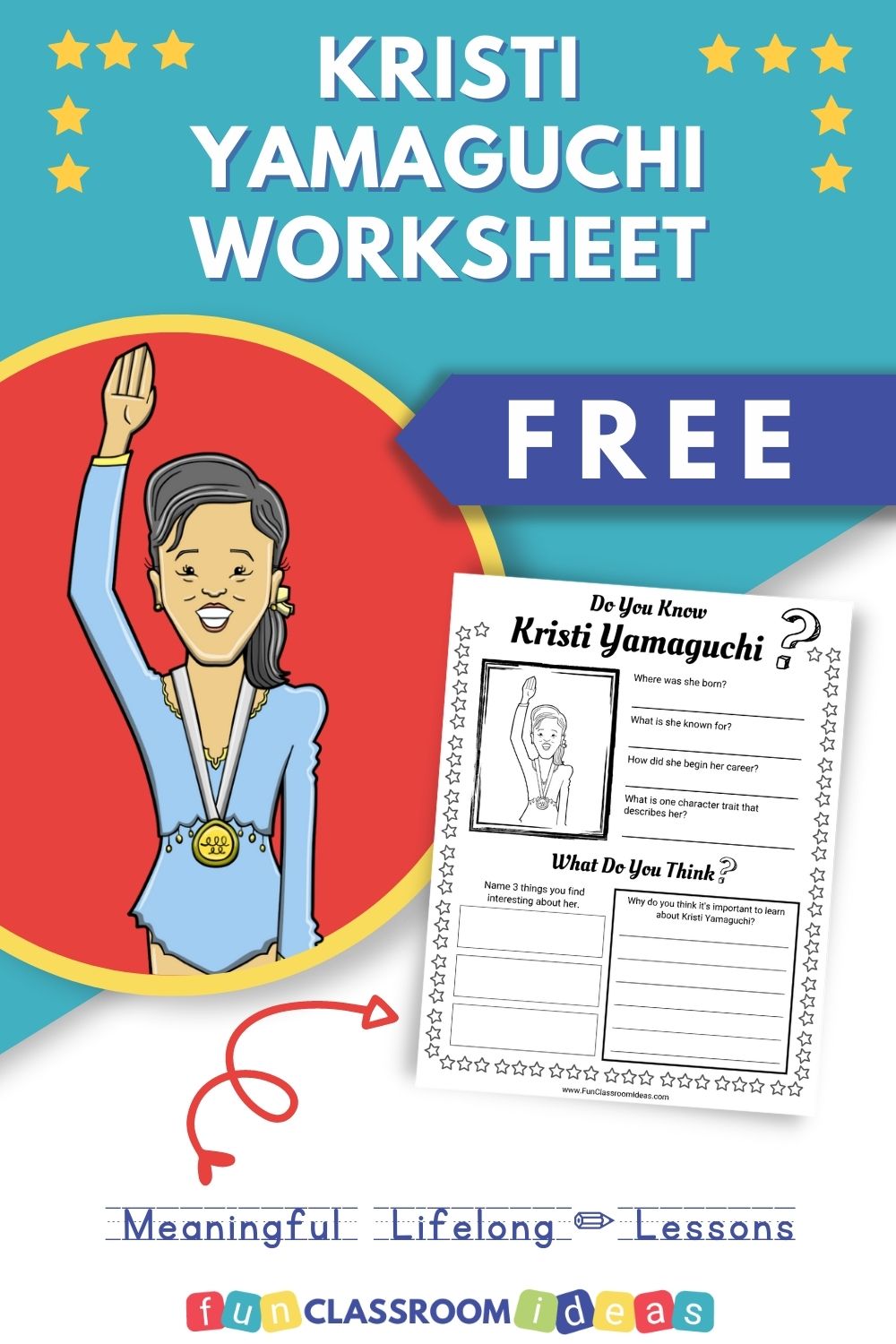 Free Kristi Yamaguchi Worksheet - Level-Up Your Worksheets