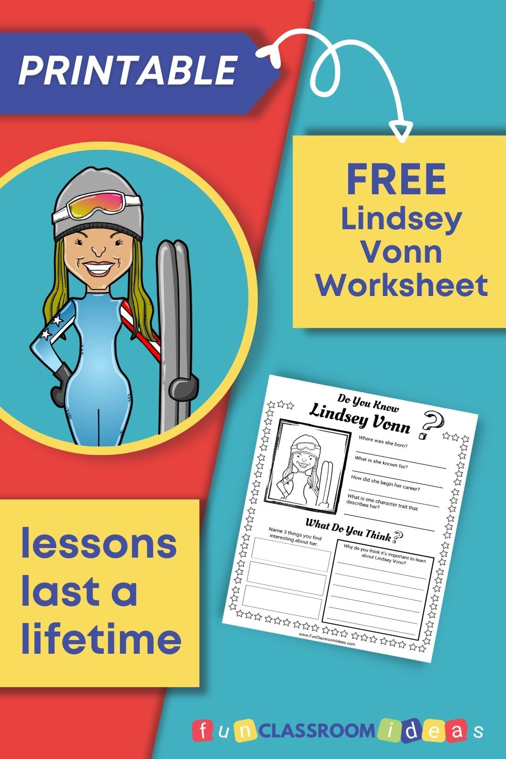 Free Lindsey Vonn Worksheet - Level-Up Your Worksheets