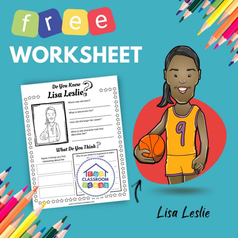 Free Lisa Leslie Worksheet - Level-Up Your Worksheets