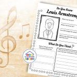 Free Louis Armstrong Worksheet - Level-Up Your Worksheets