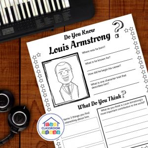 Free Louis Armstrong Worksheet - Level-Up Your Worksheets