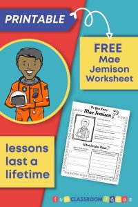 Free Mae Jemison Worksheet - Level-Up Your Worksheets