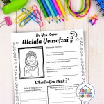 Free Malala Yousafzai Worksheet - Level-Up Your Worksheets