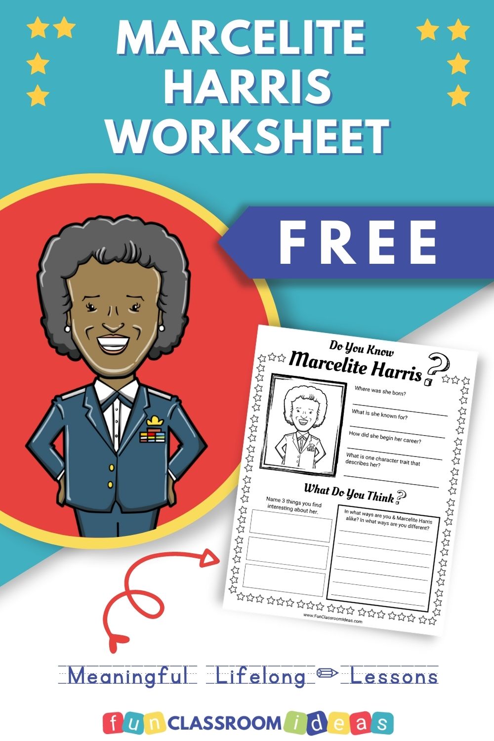Free Marcelite Harris Worksheet - Level-Up Your Worksheets