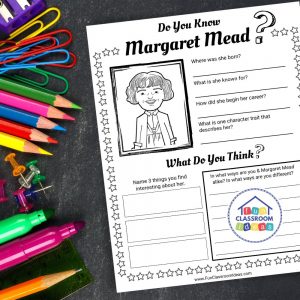 Free Margaret Mead Worksheet - Level-Up Your Worksheets