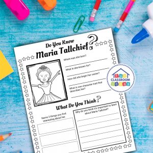 Free Maria Tallchief Worksheet - Level-Up Your Worksheets