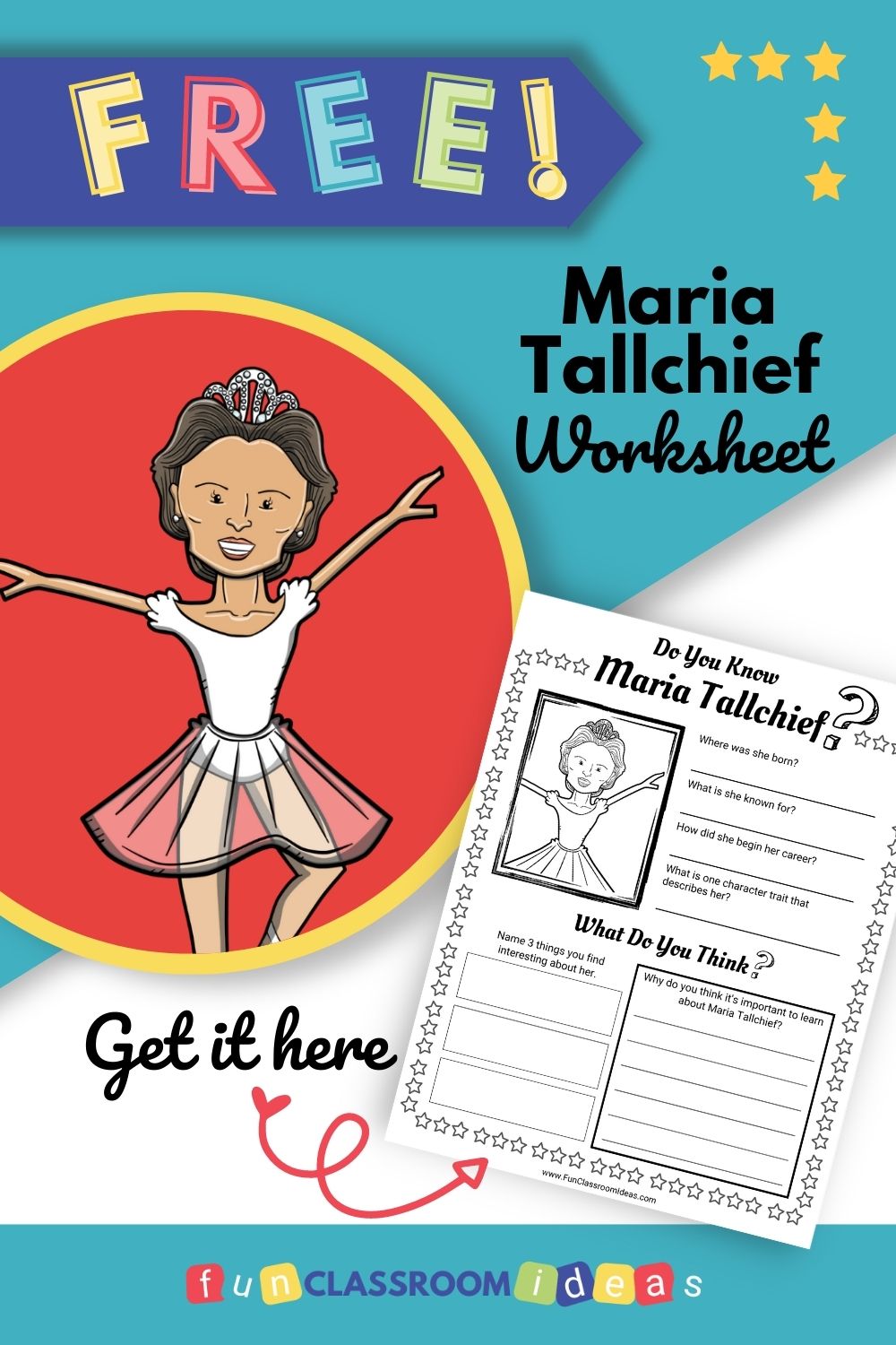 Free Maria Tallchief Worksheet - Level-Up Your Worksheets