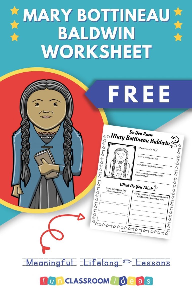 Free Mary Bottineau Baldwin Worksheet - Level-Up Your Worksheets