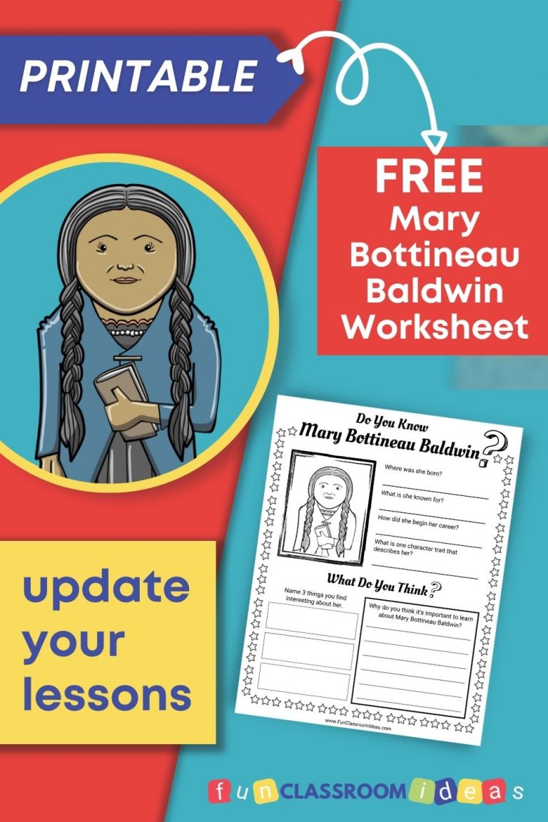 Free Mary Bottineau Baldwin Worksheet - Level-Up Your Worksheets