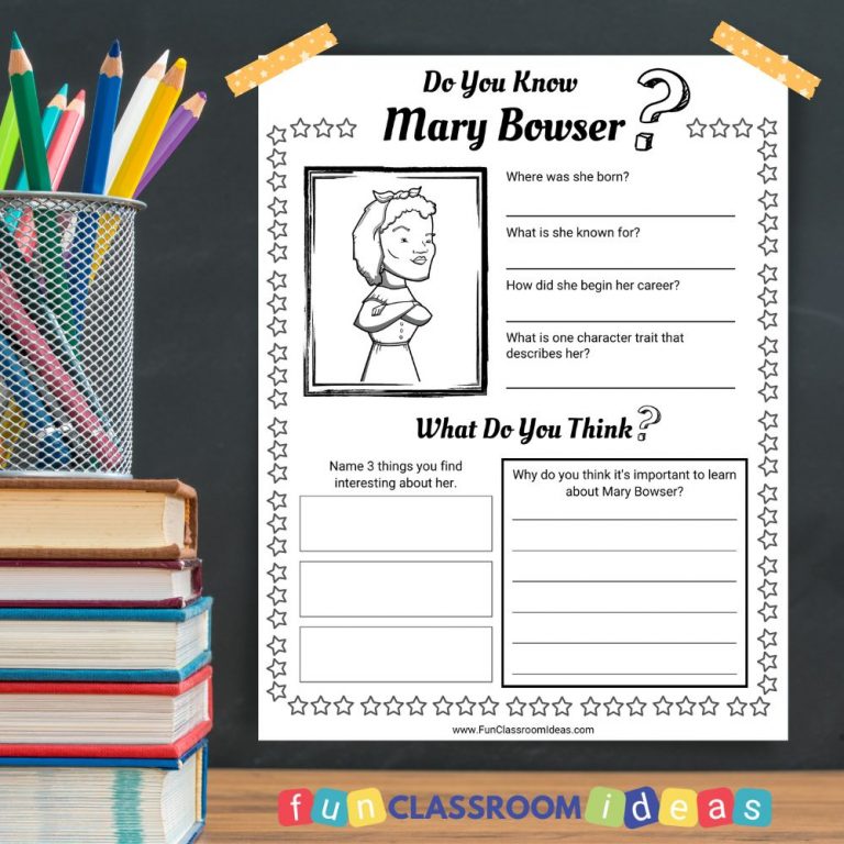 Free Billie Holiday Worksheet - Level-Up Your Worksheets