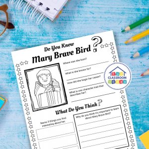 Free Mary Brave Bird Worksheet - Level-Up Your Worksheets