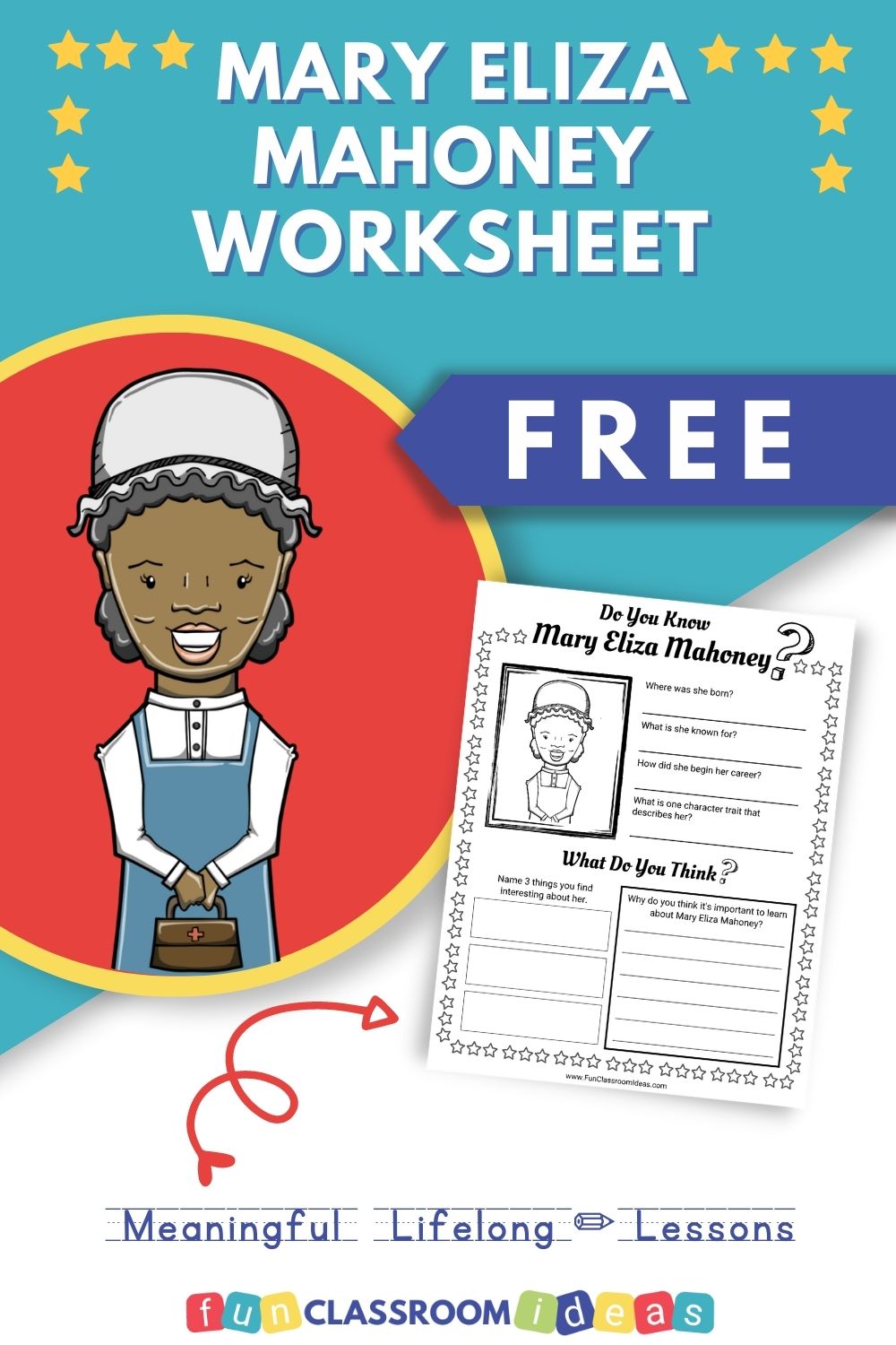 Free Mary Eliza Mahoney Worksheet - Level-Up Your Worksheets