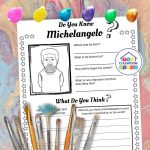 Free Michelangelo Worksheet - Level-Up Your Worksheets
