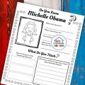 Free Michelle Obama Worksheet - Level-Up Your Worksheets