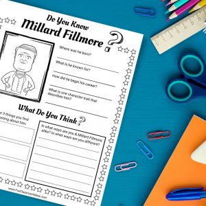Free Millard Fillmore Worksheet - Level-Up Your Worksheets