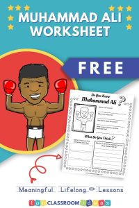 Free Muhammad Ali Worksheet - Level-Up Your Worksheets