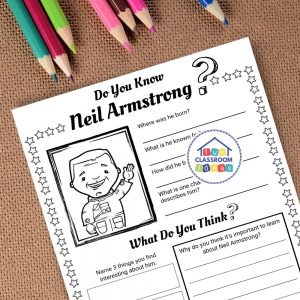 Free Neil Armstrong Worksheet - Level-Up Your Worksheets