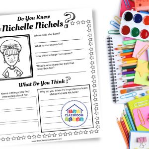 Free Nichelle Nichols Worksheet - Level-Up Your Worksheets