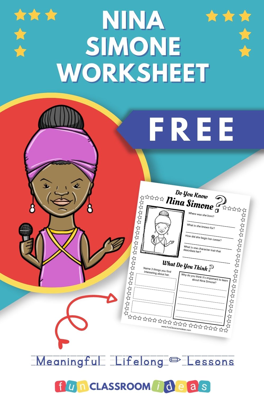Free Nina Simone Worksheet - Level-Up Your Worksheets
