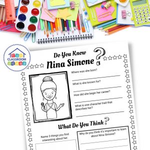Free Nina Simone Worksheet - Level-Up Your Worksheets