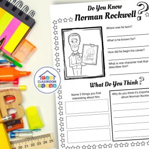 Free Norman Rockwell Worksheet - Level-Up Your Worksheets