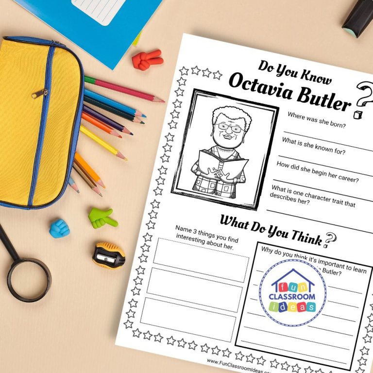 Free Octavia Butler Worksheet - Level-Up Your Worksheets