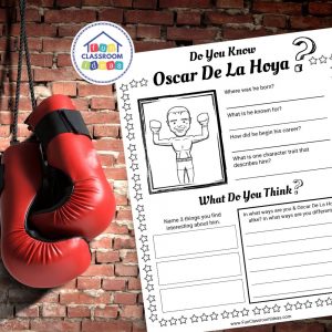 Free Oscar De La Hoya Worksheet - Level-Up Your Worksheets