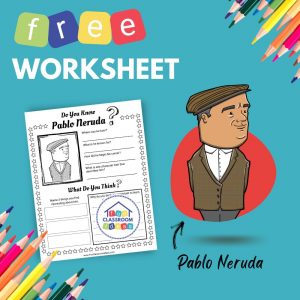 Free Pablo Neruda Worksheet - Level-Up Your Worksheets