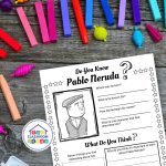 Free Pablo Neruda Worksheet - Level-Up Your Worksheets