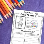 Free Pablo Picasso Worksheet - Level-Up Your Worksheets