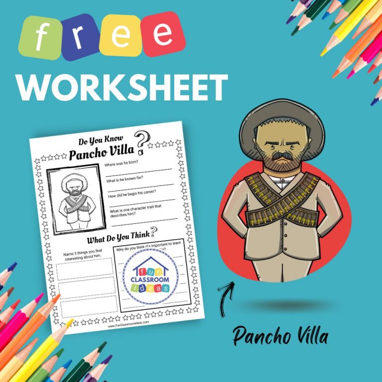 Free Pancho Villa Worksheet - Level-Up Your Worksheets