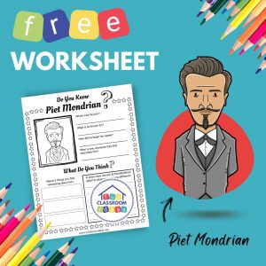 Free Piet Mondrian Worksheet - Level-Up Your Worksheets