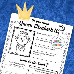 Free Queen Elizabeth II Worksheet - Level-Up Your Worksheets