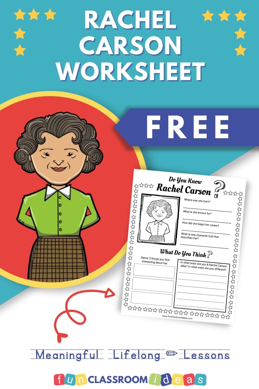 Free Rachel Carson Worksheet - Level-Up Your Worksheets