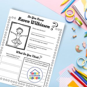 Free Raven Wilkinson Worksheet - Level-Up Your Worksheets