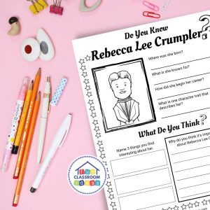 Free Rebecca Lee Crumpler Worksheet - Level-Up Your Worksheets