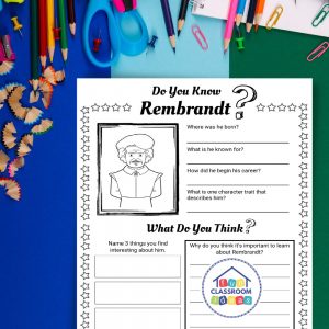 Free Rembrandt Worksheet - Level-Up Your Worksheets