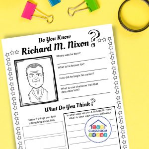 Free Richard M. Nixon Worksheet - Level-Up Your Worksheets